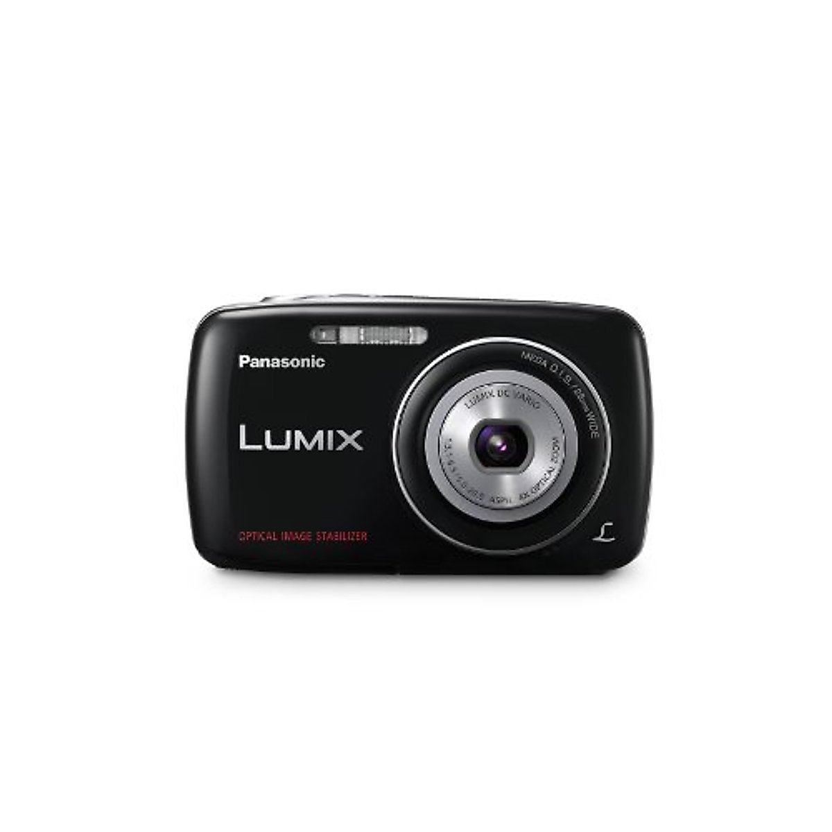 Panasonic Lumix DMC-S1 12.1 MP Digital Camera with 4x Optical Image Stabilized Zoom with 2.7-Inch LCD (Black)