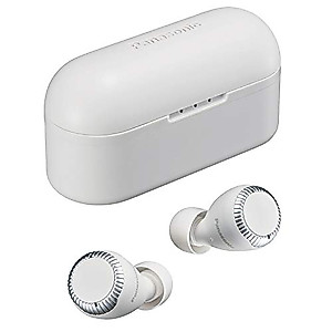 Panasonic True Wireless Earbuds | Bluetooth Earbuds|IPX4 Water Resistant | Small, Lightweight | Long Battery Life, Alexa Compatible | RZ-S300W (White)