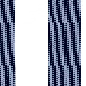 Honeycomb Indoor/Outdoor Cabana Stripe Blue & White Midback Dining Chair Cushion: Recycled Fiberfill, Weather Resistant, Reversible, Comfortable and Stylish Patio Cushion: 19" W x 37" L x 2.5” T