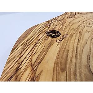 OLIVIKO Large Handmade Cutting Board with Handel Approx (19-20 inch x 8-9inch)