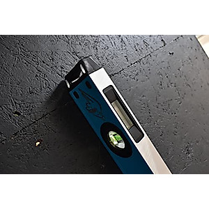 OX Tools OX-P024412 Professional Box 4ft Spirit Level, with Rubber Grip, All Aluminum Construction, Non Magnetic 4 Foot Level, Rubberized Soft grip Thru Handle, Magnified Vials. 48 Inch Level