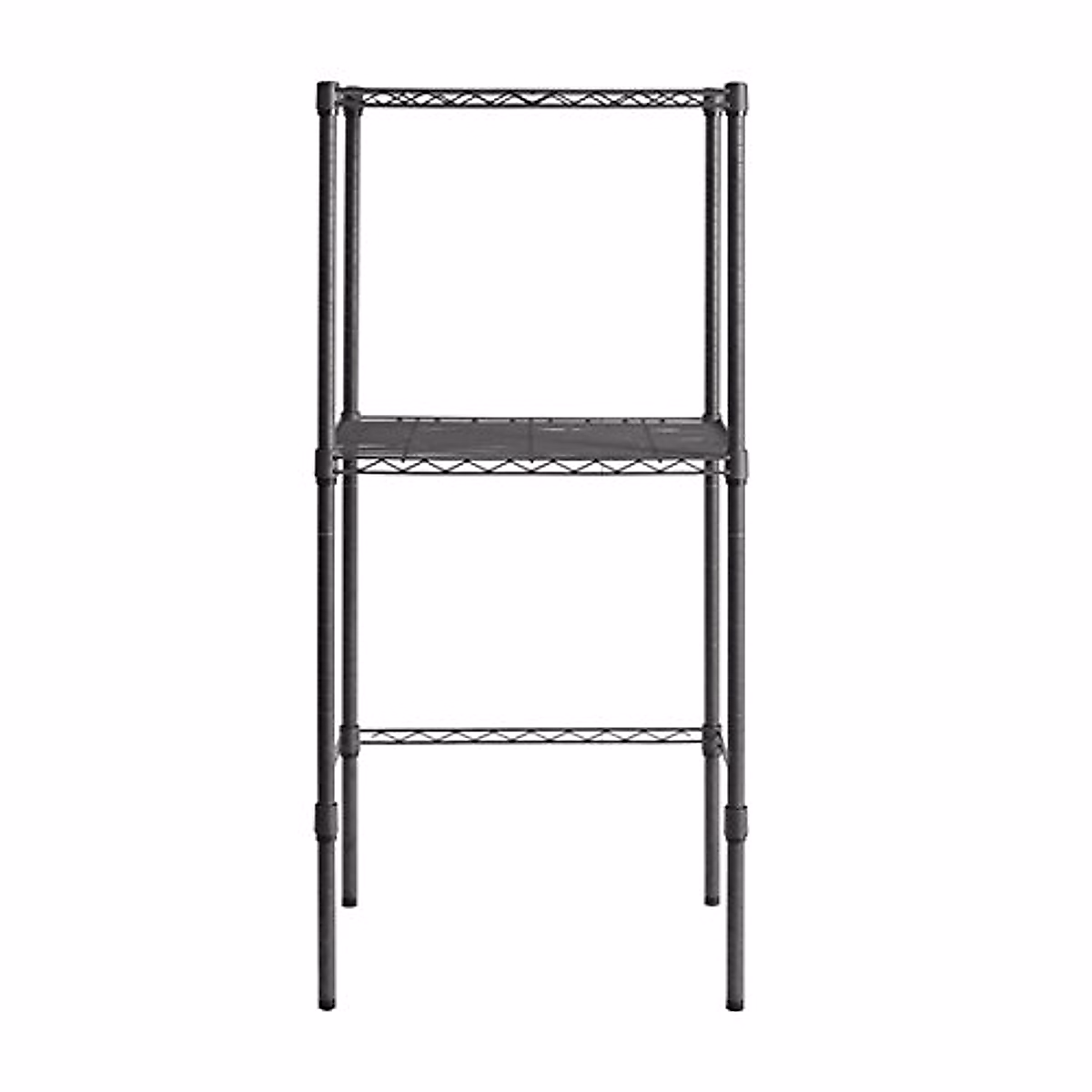 DormCo Suprima Adjustable Shelving - The Mini Shelf Supreme - Gunmetal Gray