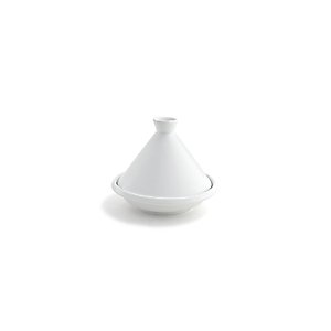 Front of the House STN000WHP21 Tagine, 4.25" Height, 4.75" Diameter, 3 oz., Porcelain, White (Pack of 4)
