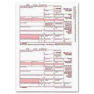 1099 MISC Forms 2023, 1099 MISC Laser Forms IRS Approved Designed for Quickbooks and Accounting Software 2023, 4 Part Tax Forms Kit, 25 Vendor Kit - Total 54 (105) Forms