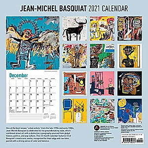 Jean-Michel Basquiat 2021 Wall Calendar