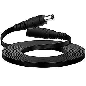 Extension Power Cord Replacement for Echo Show 8, Show 10 3rd Generation, Echo Show 2nd Gen, Amazon Echo 4th Gen - 10 ft Long DC Charger Cable
