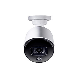 Lorex 4K Security Camera System, Ultra HD Indoor/Outdoor Wired Bullet Cameras with Motion Detection Surveillance, Active Deterrence and Smart Home Compatibility, 2TB 16 Channel DVR, 8 Cameras