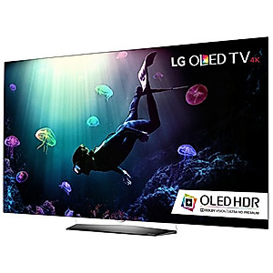 LG Electronics OLED55B6P Flat 55-Inch 4K Ultra HD Smart OLED TV (2016 Model)