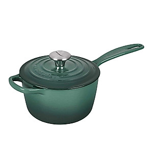 Le Creuset Signature Enameled Cast-Iron Dutch Oven, Saucepan, And Skillet 5 Piece Bundle Set - Artichaut