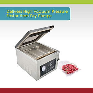 Chamber Vacuum Sealer by Vesta Precision - Chamber Vac C17v | High-Speed 950-Watt Oil Pump | Extends Food Freshness | Ideal for Sous Vide Cooking | Perfect for Commercial Kitchens