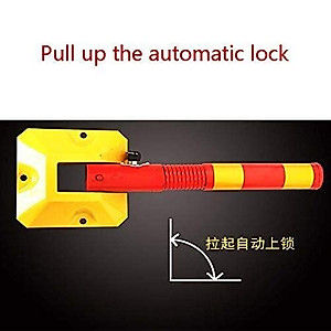 Car Parking Space Lock Bollard Parking Locks Parking Piles Thickened Crash for Safe Parking Lanes and Parking