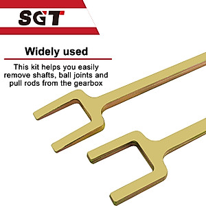 SGT 2 Pack Axle Popper Kit - Inner CV Axle Removal Tool Set - for Use on Front Wheel Drive Vehicles-Shaft Drive Axles-Fix Damaged CV Joints