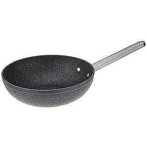THE ROCK™ by Starfrit® 7.08" Personal Wok Pan with Stainless Steel Wire Handle