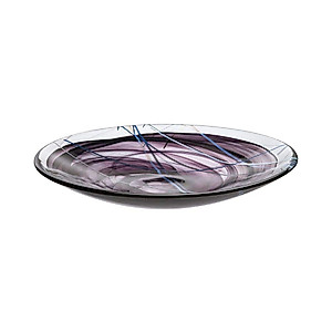 Kosta Boda Contrast Platter, Black