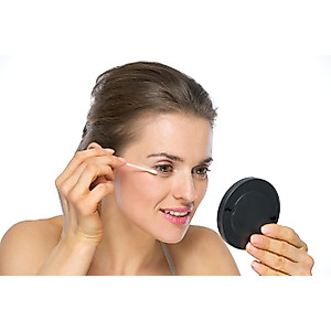 Swisspers Cotton Swabs, 100% Cotton Double-Tipped, White Plastic Sticks, 300 Count Package