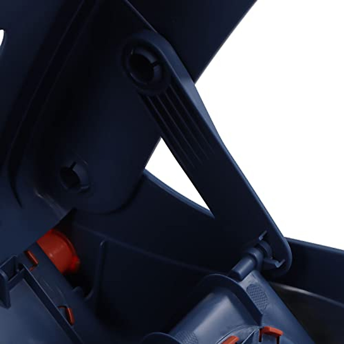 Drfeify Kids Two Step Stool,Thicken Slip Resistance Toddler Footstool,Folding Stable Base Lightweight Potty Training Stool for Bathroom (Red Blue)