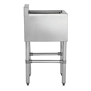 Kratos Commercial Restaurant Sink, 1 Bowl Underbar Hand Sink with Faucet - 14.5"x18.75" (29N-110)