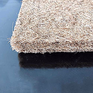 Hamiledyi 2Pcs Reptile Carpet Natural Coconut Fiber Carpet Mat for Pet Terrarium Liner Reptile Supplies for Lizard Snake Chamelon Turtle Bedding Bunny Rabbit Mat