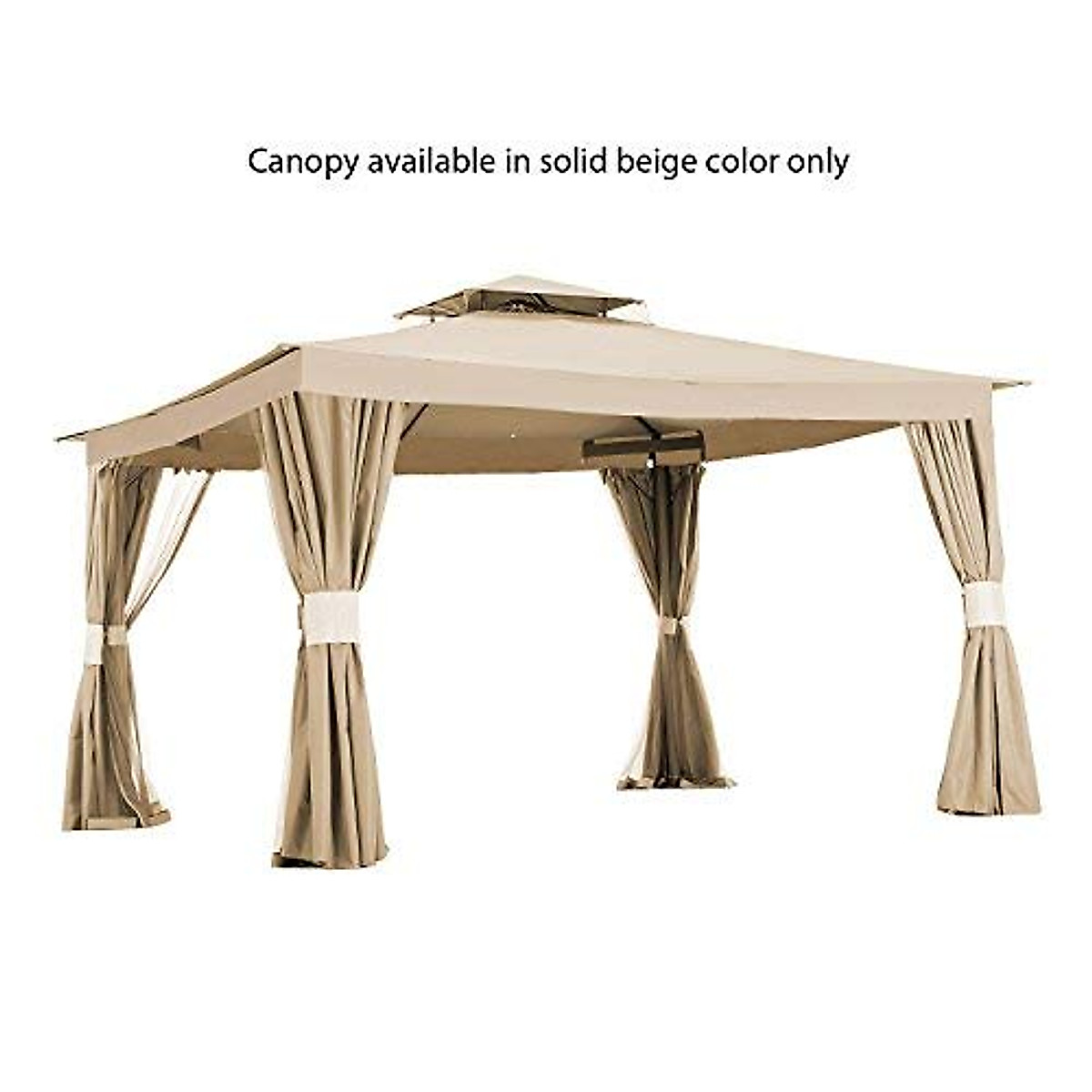 Garden Winds 2010 Living Home 10 x 12 Gazebo Replacement Canopy and Netting - RipLock 350