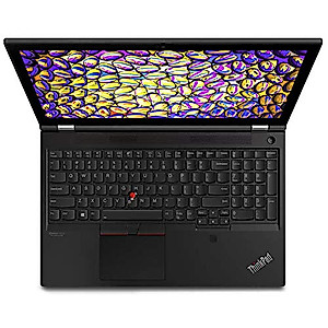 Lenovo 2020 ThinkPad P15 Gen 1 - High-End Workstation Laptop: Intel 10th Gen i7-10750H Hexa-Core, 32GB RAM, 2TB NVMe SSD, 15.6" FHD IPS HDR Display, Quadro T2000, Win 10 Pro, Black