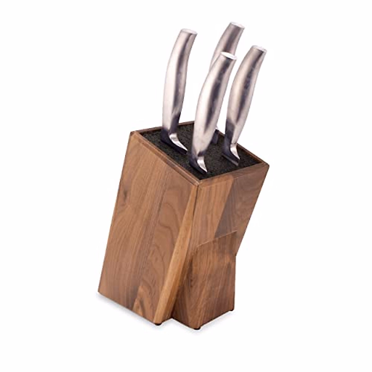 Kapoosh Universal Cutlery Block in Black Walnut
