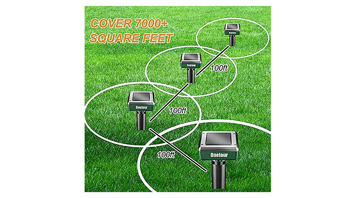 Keep Moles Out! Solar Sonic Spikes for Gopher & Vole Control