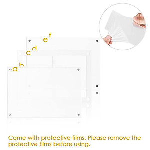 Baskiss 2 Pack Magnetic Card Holders, 66 x 91 mm Card Cares Clear Trading Cards Cases Protectors for Kpop Photocard Sports Card Baseball Card Basketball Card Trading and Display (Double Slots)