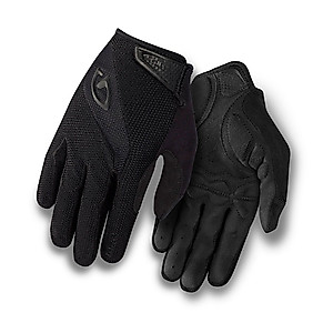 Giro Bravo Gel LF Men's Road Cycling Gloves - Black (2020), Medium