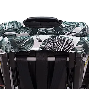 JYOKO Kids Cover Liner for car seat Compatible with Graco Extend2fit, 100% Cotton Made (Zebra)