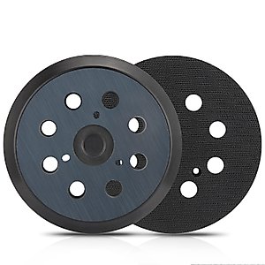 Sander Pads for Makita, 2-Pack 5" 8 Hole Hook and Loop Replacement Sander Pads for Makita 743081-8/743051-7 Compatible with Makita BO5010 BO5030K BO5031K BO5041K