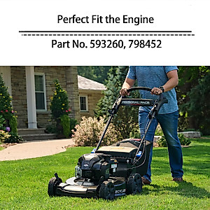 4Pack Air Filter Compatible with Briggs & Stratton 593260 798452 798339 5432 5432k, 550ex 675exi 725exi Series Engines Model and More, Lawn Mower Air Filter Parts for Troy Bilt TB110 TB200 TB230