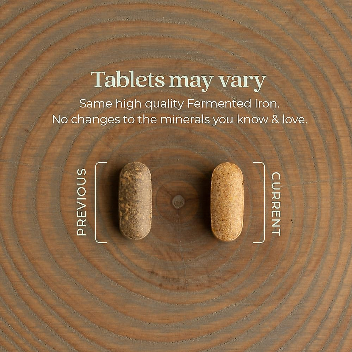 New Chapter Iron Supplement, Whole-Food Fermented Iron Complex Made with Organic Vegetables & Herbs + One Daily Non-Constipating Dose- 60ct, 2 Month Supply