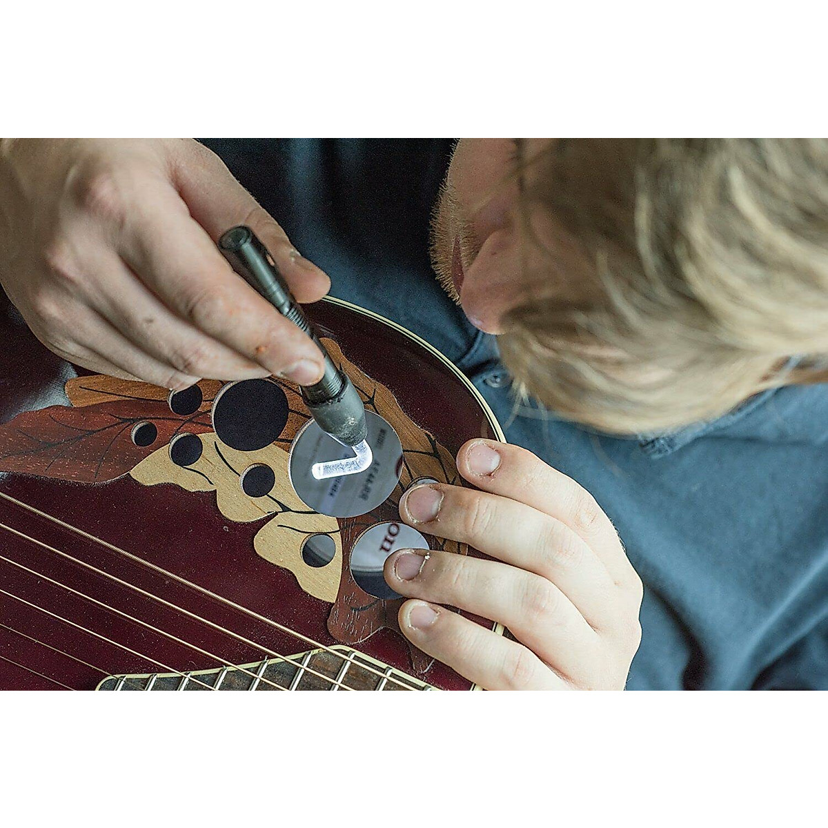 Sluice Monkey Compact Fiber Optic Bore Light & Flashlight W/Clip Gun Barrel Clean Inspection