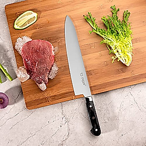 TJ POP Gyuto Chef Knife 10.6 inch, Professional Japanese Sushi Knife, Full-tang Designed, Premium High Carbon Steel Blade 270mm