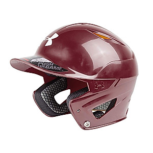 Under Armour Youth Converge Batting Helmet Maroon