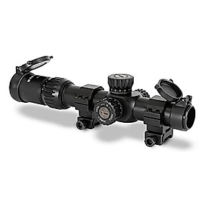 Monstrum G3 1-6x24 First Focal Plane FFP Rifle Scope with Illuminated MOA Reticle (Black)