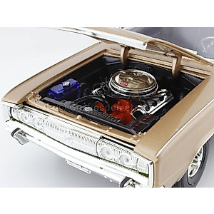 Road Signature 92638brnz 1-18 Scale 1966 Dodge Charger Bronze Metallic Diecast Model Car