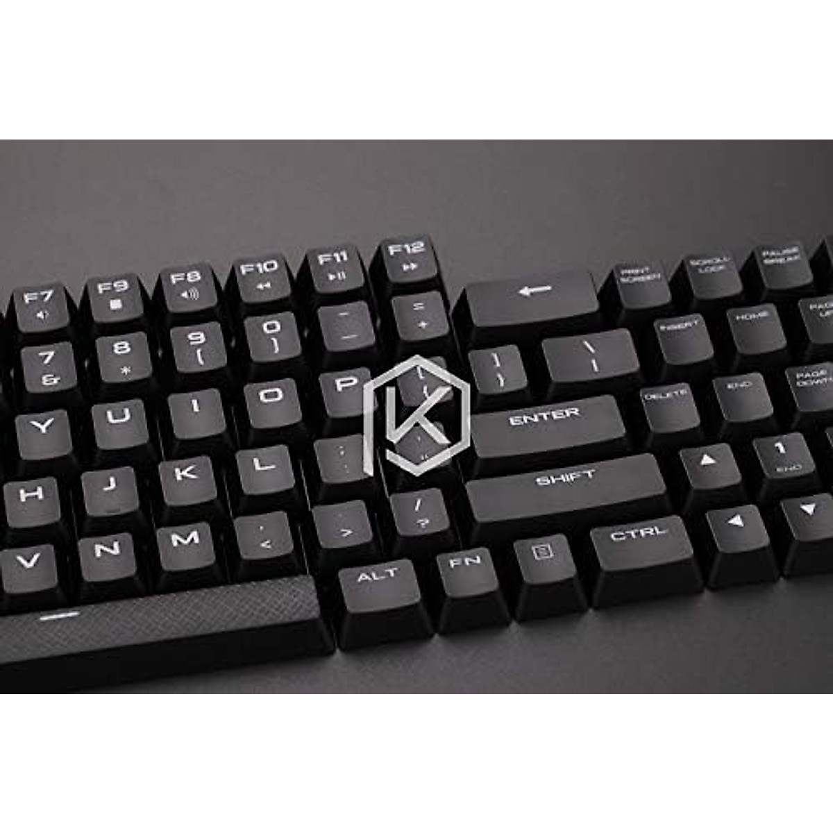 Suitable for Corsair Strafe RGB mk.2 K70 K68 K63 K65 K95 K90 Keyboard keycap, 104 Keys. Spare keycaps for Mechanical Gaming Keyboard