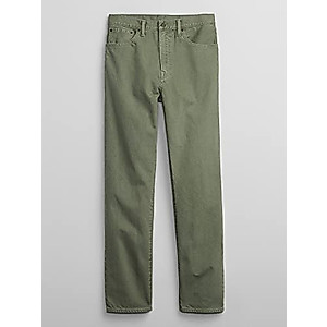 GAP Mens Orginal Straight Fit Jeans Gasoline Green 32X34