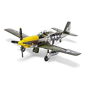 Airfix A05138 North American P51-D Mustang (Filletless Tails), Assorted