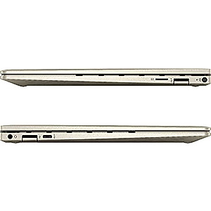 HP Flagship Envy x360 13 2-in-1 Laptop 13.3" FHD OLED Touchscreen 11th Gen Intel 4-Core i7-1165G7 8GB RAM 512GB SSD Intel Iris Xe Graphic Backlit Fingerprint Thunderbolt Win10Pro Pale Gold + Pen