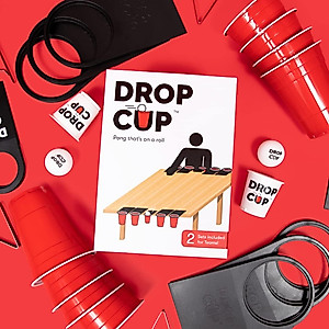 Drop Cup Pong That's On A Roll - Family Friendly Party Game - Adult Party Game