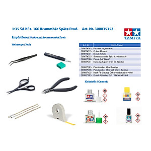 TAMIYA 1/35 German Assault Tank IV Brummbar Late Prod TAM35353 Plastic Models Armor/Military 1/35