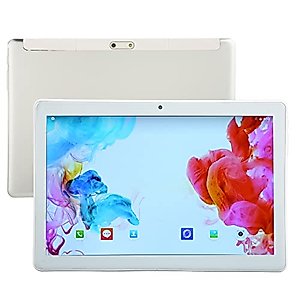 Tablet, 10.1 Inch 1280x800 Tablet with Dual Cameras, RAM 4GB ROM 64GB Dual SIM Octa Core Tablet for Android 9.0, 4G LTE Calling Tablet for Home, Office