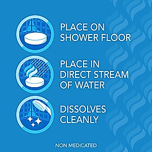 Vicks VapoRub, Chest Rub Ointment, Relief from Cough, Cold w/ Original Medicated Vapors, 1.76 OZ (3 Pack) VapoShower Plus, Shower Bomb Tablets, Soothing Non-Medicated Vapors, 12 Tablets