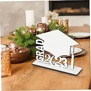 Abaodam 3pcs Picture Supply Decor Desktop of Graduates Congrats Mdf Wood Personalized Room Transfer Memorial Grad Wooden Sublimation Frame Frames Hardboard Photo Blanks