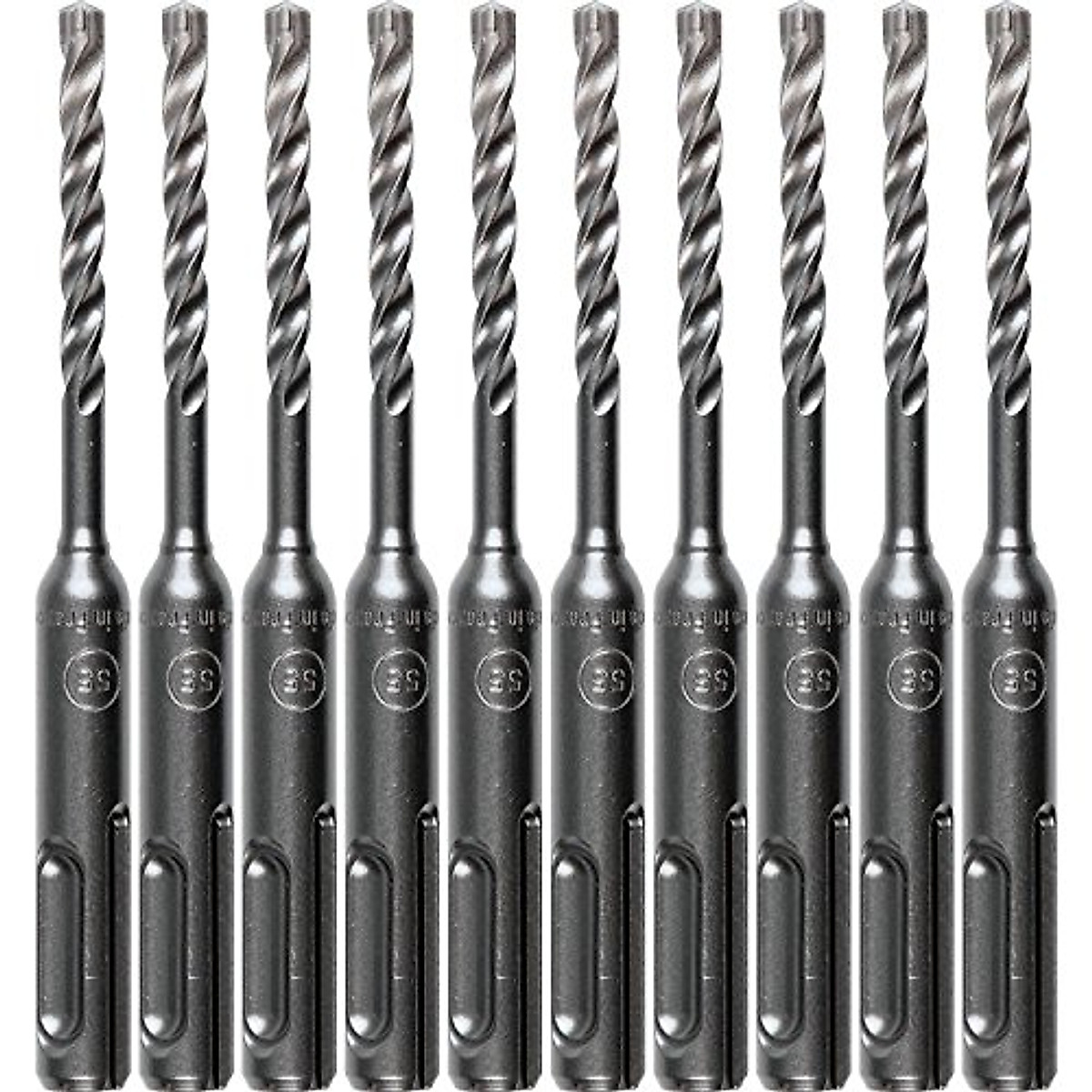 Makita B-61173 3/16" x 4" SDS-Plus Bit, 3-Cutter, 10/Pk