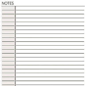 AT-A-GLANCE Day Runner Notes Pages, 87228 DAY-TIMER, Refill, Loose-Leaf , Undated, for Planner, 5-1/2" x 8-1/2", Size 4, 30 Sheets/Pack (011-200)