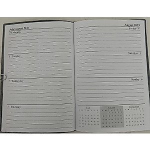Student Planner 2023-2024 (black) Simplified 2023-2024 Student Planner To Stay Organized - A Beautiful 7.5" x 5" Planner for Middle and High School Students with Weekly & Monthly Spreads For The 23-24 Academic Year