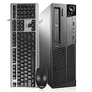 Lenovo Business Desktop Computer, Intel Quad Core i7-2600, 16GB RAM, 2TB HDD, DVD-RW, Keyboard, Mouse, WiFi, Windows 10 Pro (Renewed)